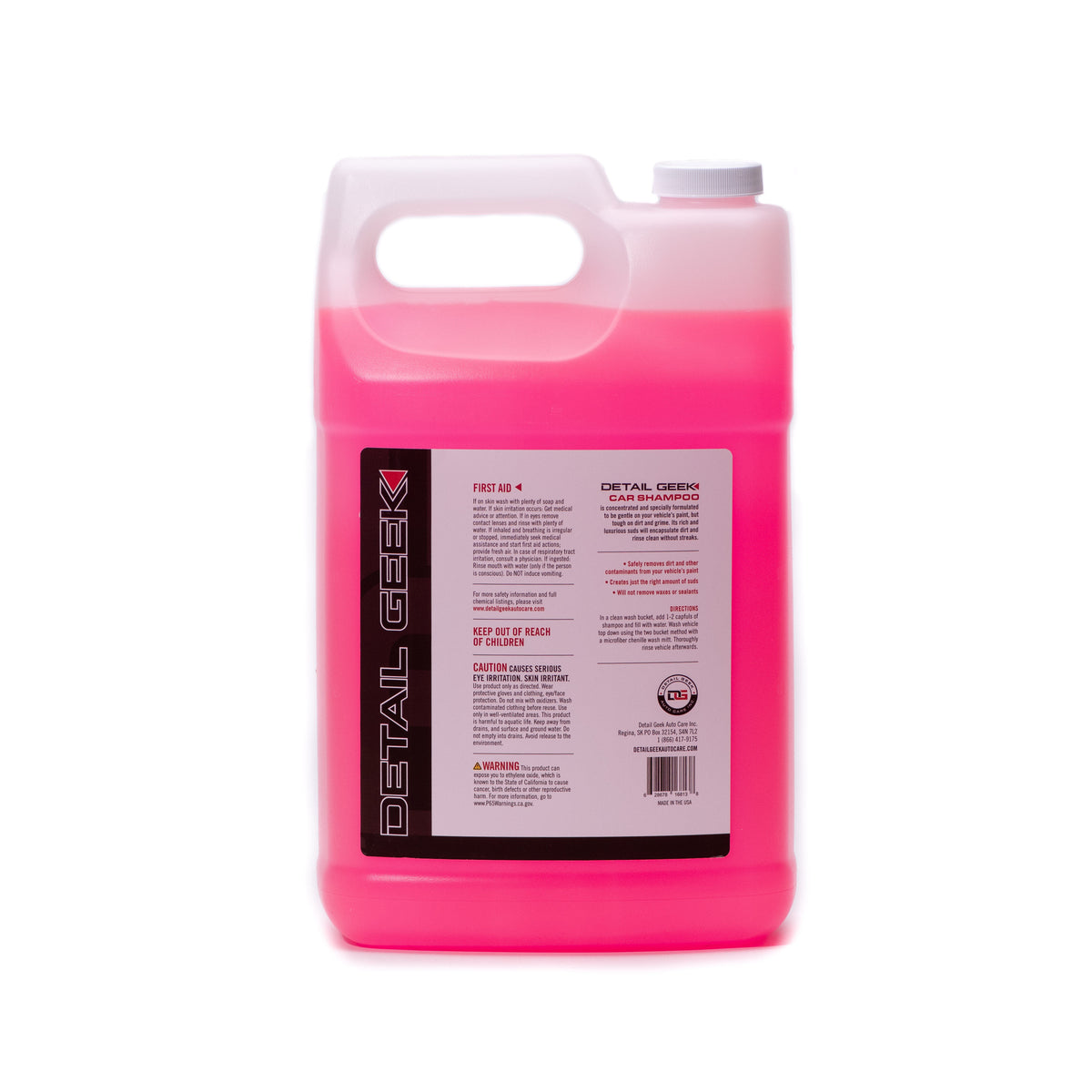 Detail Geek - Car Shampoo - GALLON - Detail Geek Auto Care Inc.