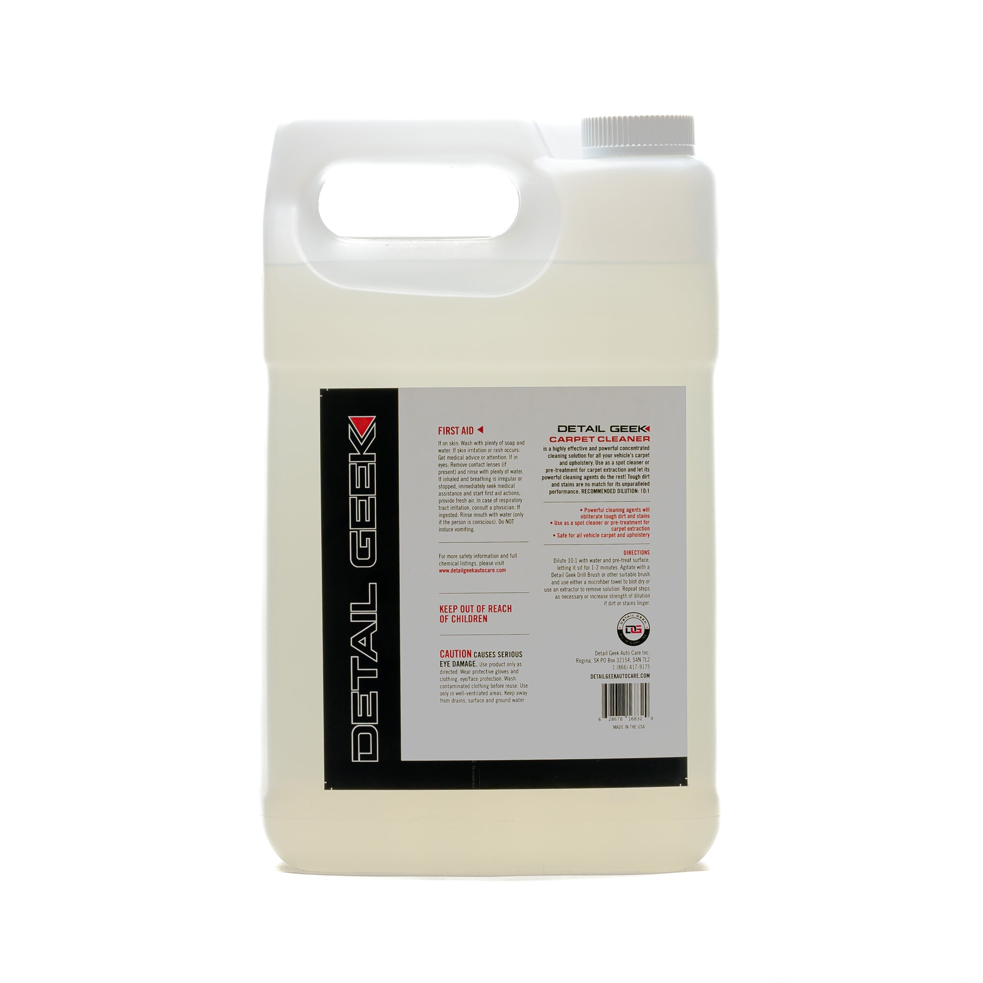 Detail Geek - Carpet Cleaner - GALLON - Detail Geek Auto Care Inc.